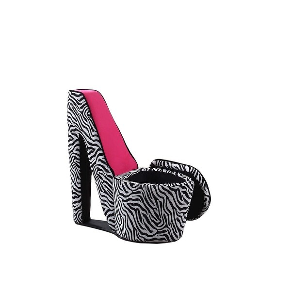 Shoe chair pink store