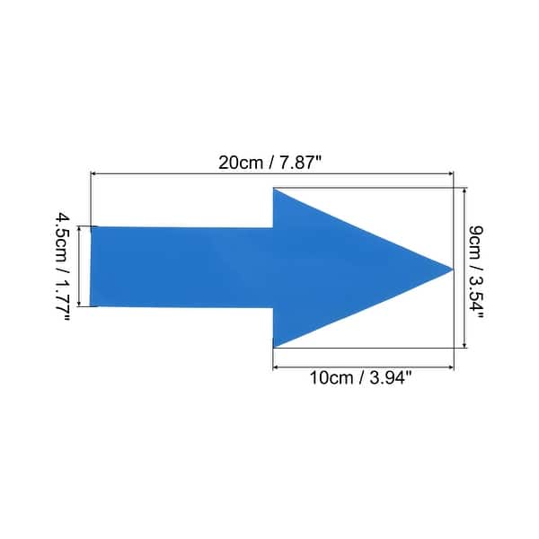 30Pcs Directional Arrow Sticker, 8" Arrow Removable Adhesive Decals - 7 ...