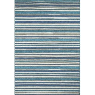 Dynamic Rugs Brighton Indoor/Outdoor Polypropylene Patio Backyard Area ...