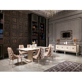 Carmen Modern Dining Room Table For 6 People - Bed Bath & Beyond - 37699586