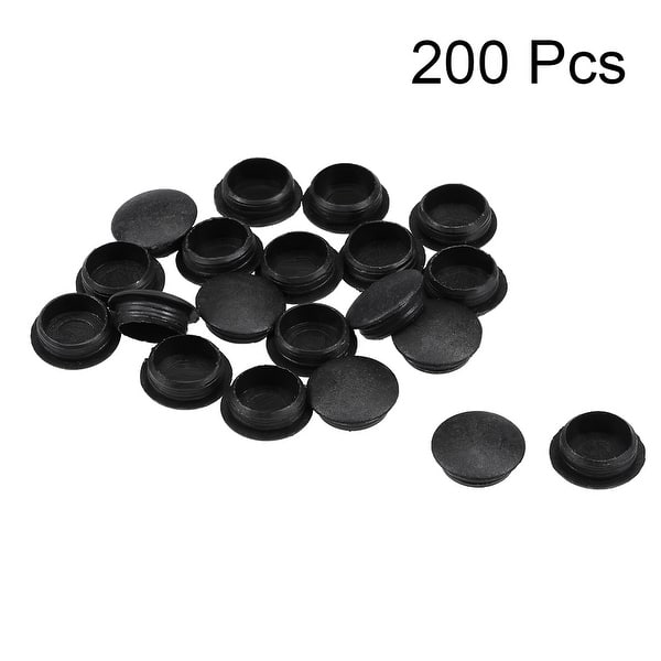 Screw Cap Cover, 200Pcs Plastic Tube Cover for Nail Cabinet Button ...