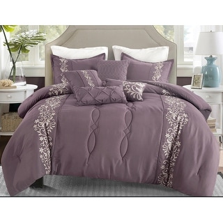 IMENA Luxury 7 Piece Comforter - Bed Bath & Beyond - 33535426