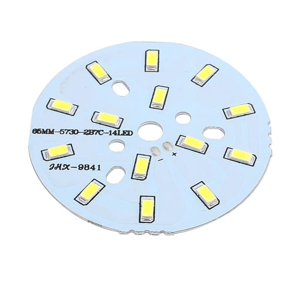 65mm Dia 7W 14 LEDs 5730 SMD Pure White LED Ceiling Light Aluminum ...