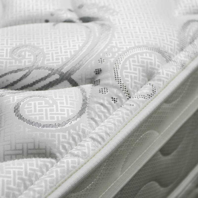 Lone Contemporary White Twin Euro Top Mattress by Furniture of America ...