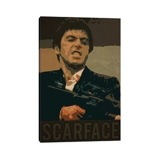 iCanvas "Scarface" by Durro Art Canvas Print - Bed Bath & Beyond - 34250583