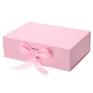 10x8x3 Inch Magnetic Gift Box Collapsible Paper Party Favor Boxes ...