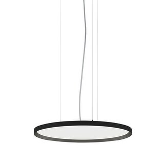Molto Luce Bina 16" Wide LED Ring Full Sized Pendant - Bed Bath ...