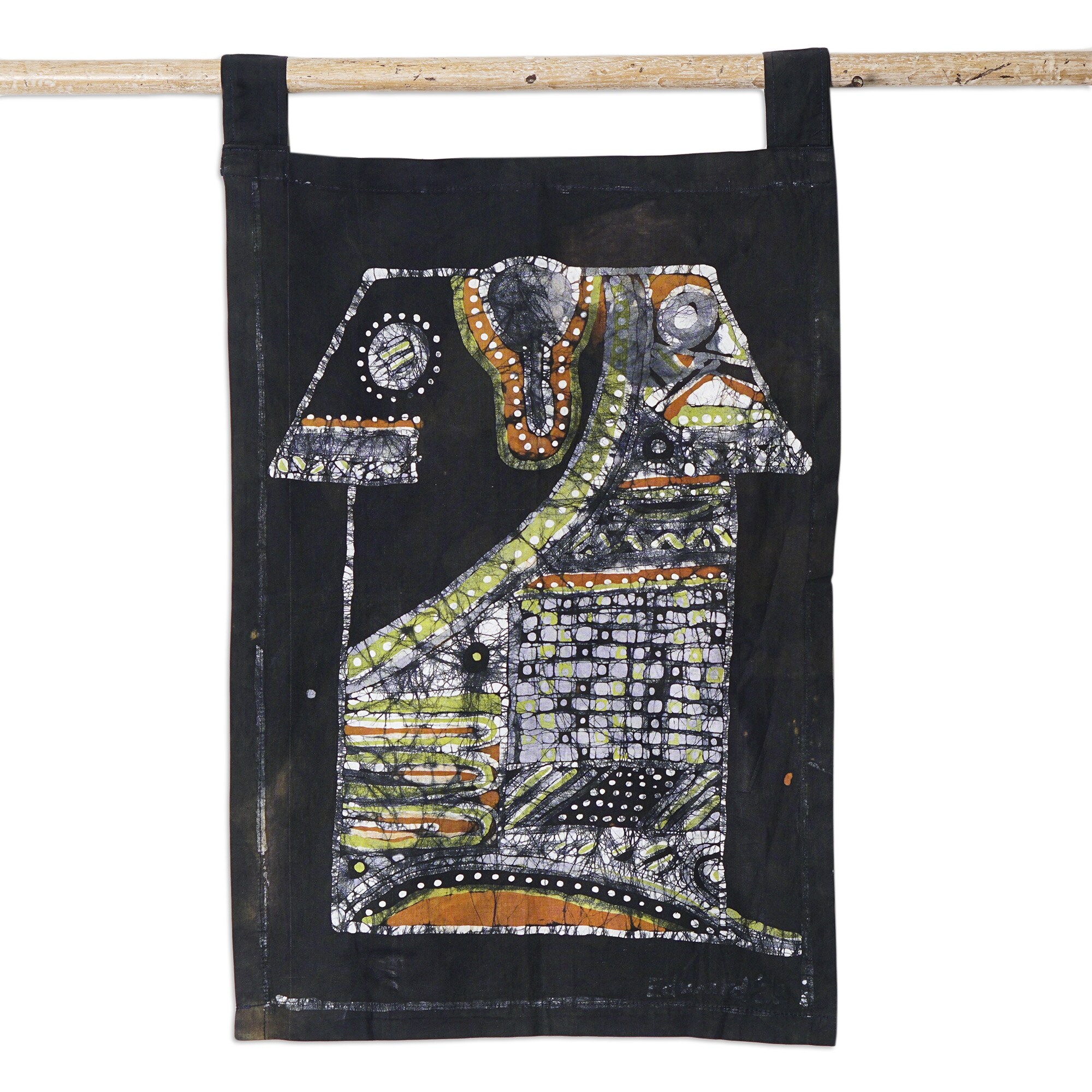 Novica Handmade To Be Alive Cotton Batik Collage - Bed Bath & Beyond ...