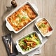 Ceramic Baking Dish, Casserole Dishes for Oven, Extra Deep Lasagna Pans ...
