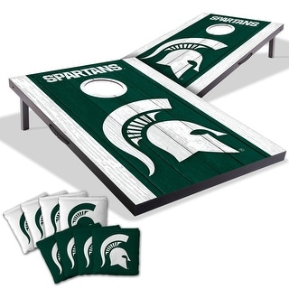 Michigan State Spartans NCAA Compact 2x3 Tailgate Cornhole Board Set ...