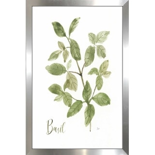 "Herb Basil" by Nan Print on Acrylic - Bed Bath & Beyond - 37125719