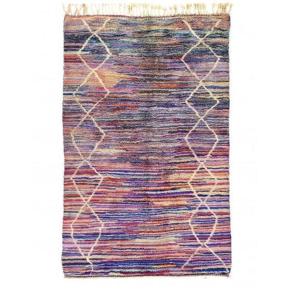 Canvello 1970 Fine Vintage Authentic Moroccon - 6'5'' X 8'5'' - Red ...