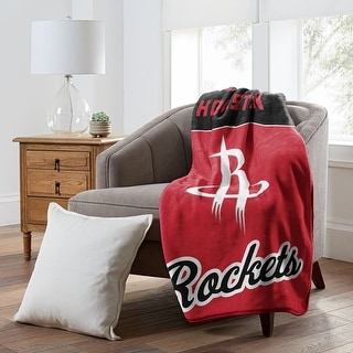 NBA Officially Licensed Houston Rockets 46" x 60" Microfiber Throw ...