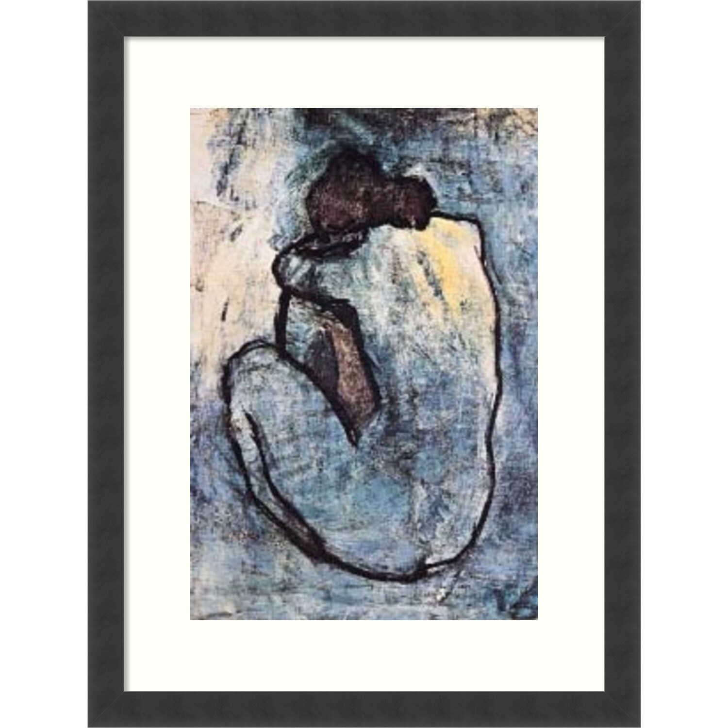 FRAMED Old Guitarist by Pablo Picasso 18x12 Art Painting Print - 18 x ...
