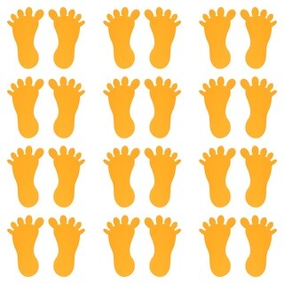 Feet Markers 2.36 x 4.72 Inch 12 Pair Foot Spot Markers Floor Markers ...