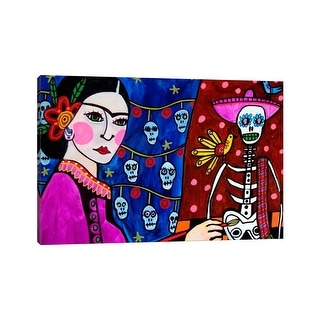 iCanvas "Day of the Dead III" by Heather Galler Canvas Print - Bed Bath ...
