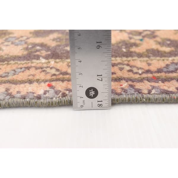 ECARPETGALLERY Hand-knotted Melis Vintage Copper Wool Rug - 4'6 x 11'8 ...