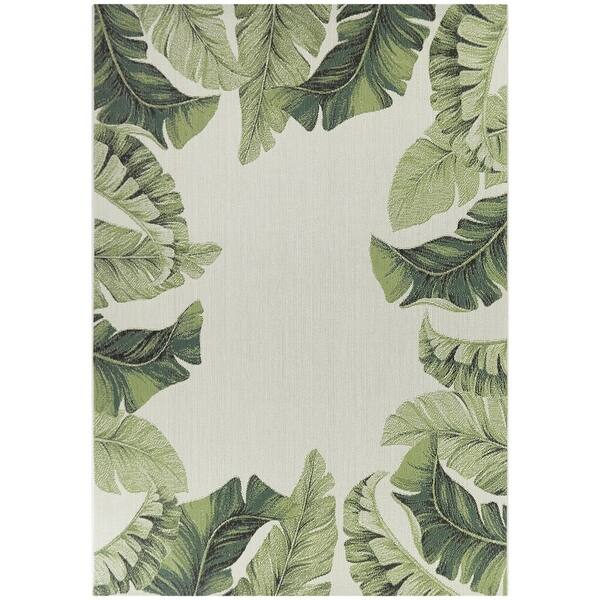 Espada Tropical Leaves Indoor/Outdoor Area Rug - On Sale - Bed Bath ...