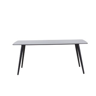 Black Kitchen Dining Table Ceramic Tile Sintered Stone Desk Top - Bed ...