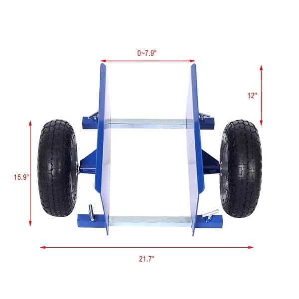 2 wheel panel dolly