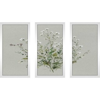 "Bouquet of Grace I" by Livi Finn 3 Piece Print on Acrylic - Bed Bath ...
