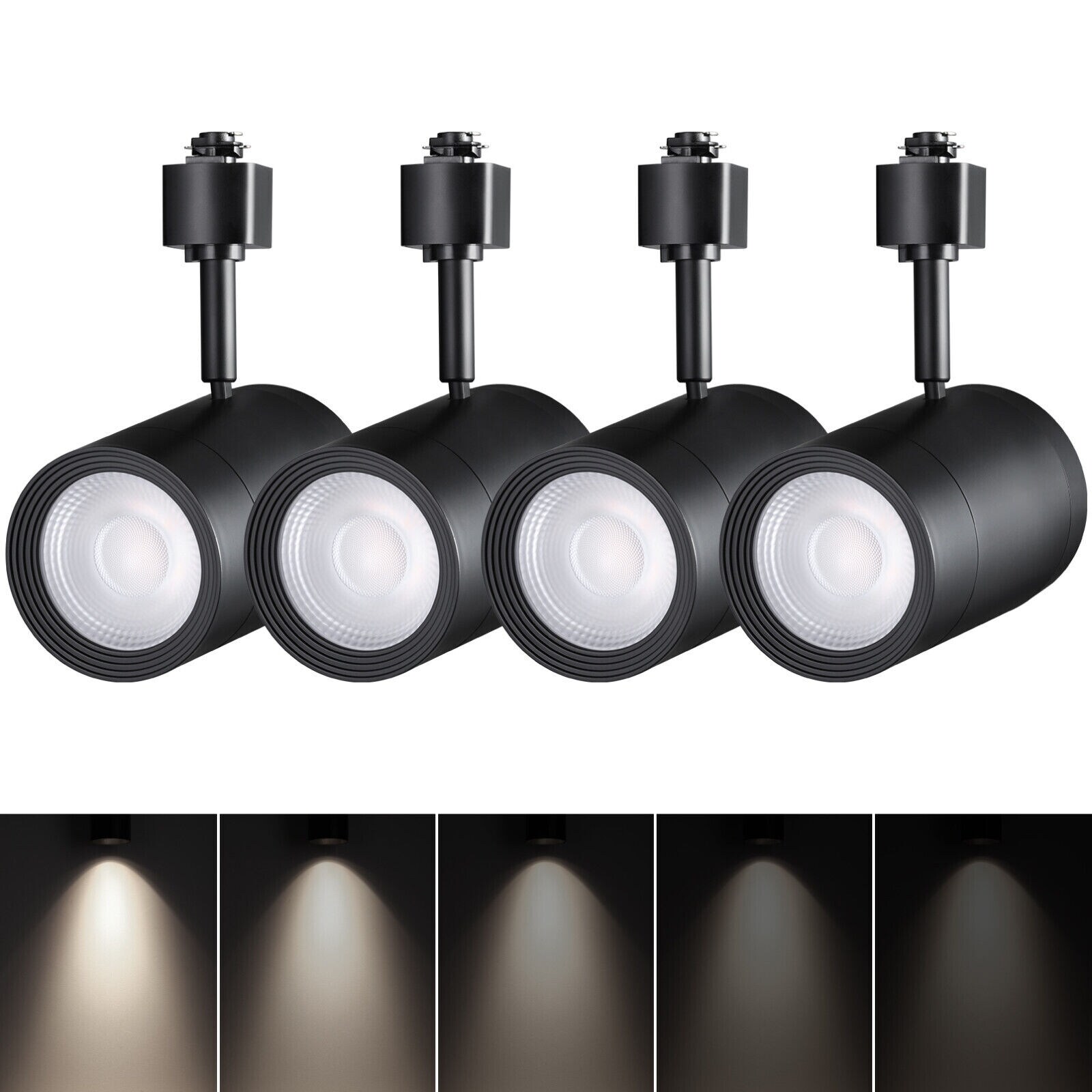 Bright White 4000K - 5000K Track Lighting Heads - Bed Bath & Beyond