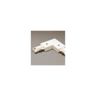 PLC Lighting TR2131 Track Two-Circuit L-Shaped Connector - Bed Bath ...