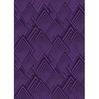Ahgly Company Machine Washable Transitional Deep Purple Area Rugs - Bed ...