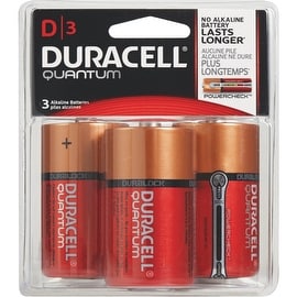 Duracell Quantum D 3Pk Battery - Bed Bath & Beyond - 12462889