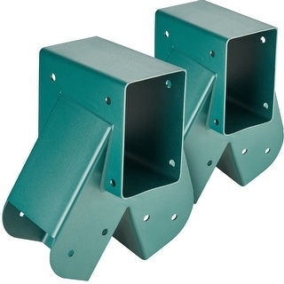 Heavy Duty Carbon Steel A-Frame Swing Brackets - 4x4 Legs/4x6 Beam, 2 ...