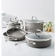 Henckels Capri Series 10 Piece Non-Stick Cookware Set Made with ...