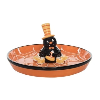 Transpac 12.25 in. Halloween Spider Chip and Dip Set of 2 - Bed Bath ...