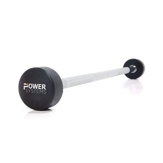 Power Systems ProStyle Straight Bar Fixed Barbell for Weight Training ...