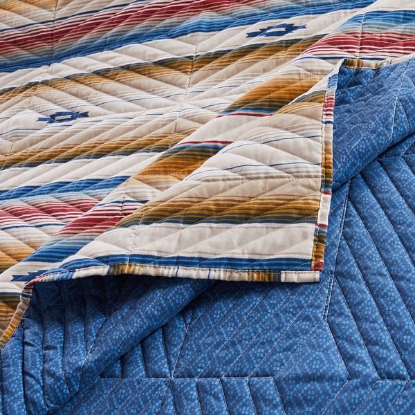Barefoot Bungalow Painted Desert Quilt and Pillow Sham Set - On Sale ...