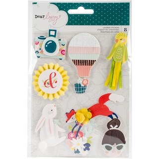Dear Lizzy Lovely Day Layered Stickers- - Bed Bath & Beyond - 17248914