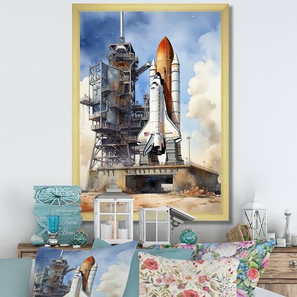 space shuttle wall decal