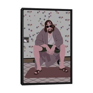 iCanvas "Big Lebowski" by BoRiljana Framed Canvas Print - Bed Bath ...