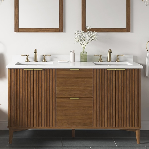 Fine Fixtures Serenity Modern bathroom vanity - Bed Bath & Beyond ...