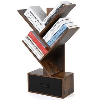 4-Tier Tree Bookshelf with Drawer - Bed Bath & Beyond - 38403140