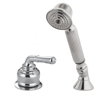 Deck Mount Hand Shower with Diverter for Roman Tub Faucet - Bed Bath ...