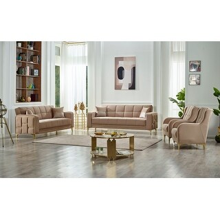 Alicce Two Sofa Two Chair Living Room Set - Bed Bath & Beyond - 37610811