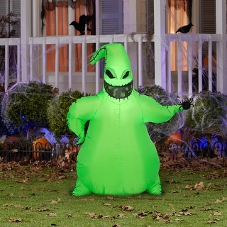 Gemmy Airblown Inflatable Oogie Boogie w/Bugs Disney, 3.5 ft Tall - Bed ...
