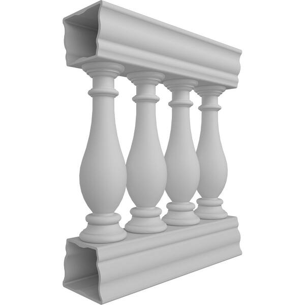 Fiberthane Legacy Balustrade Railing Kit, Style N (6 1/4" On-Center ...