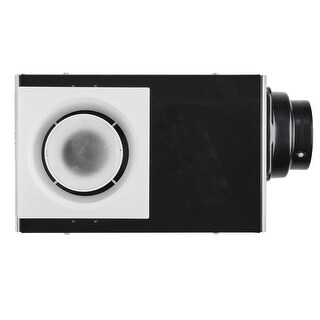Aero Pure 80 CFM 1.2 Sones Ceiling Mounted Single Speed Lighted - Bed ...