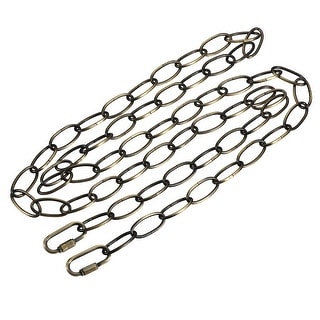Pendant Light Fixture Chain 3mm Thick 1.83m Long with Chain Connectors ...