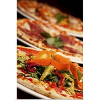 "Various Pizza and Toppings" Poster Print - Multi - Bed Bath & Beyond ...