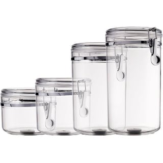 4 Piece Airtight Canister Set - Bed Bath & Beyond - 39467206