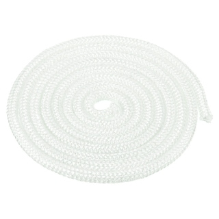6.57ftx0.24inch Ceramic Fiber Rope Round Braided Rope Gasket Seal White ...