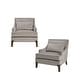Martha Stewart Perry Street Anna Arm Accent Chair Set of 2 - Bed Bath ...