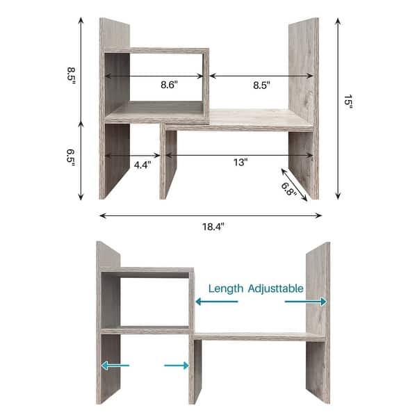 Modern Multifunctional Office Desktop Organizer Shelf Storage for Home ...
